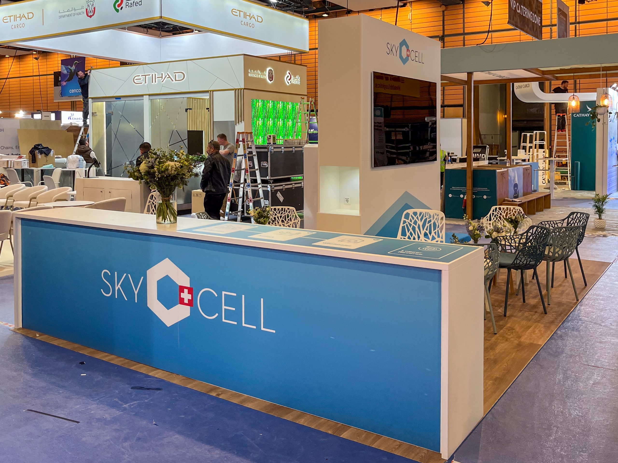 Lyonexpo Delivers a Standout Booth for SkyCell at LogiPharma 2024 in Lyon | LyonExpo | Your ...